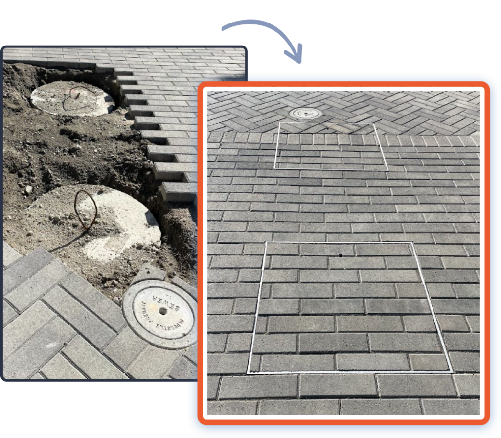 PaverPals™ - Seamless Utility Access Covers